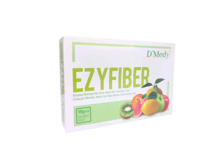 D'Medy Ezyfiber: Digestive & Detox Green Apple Blend